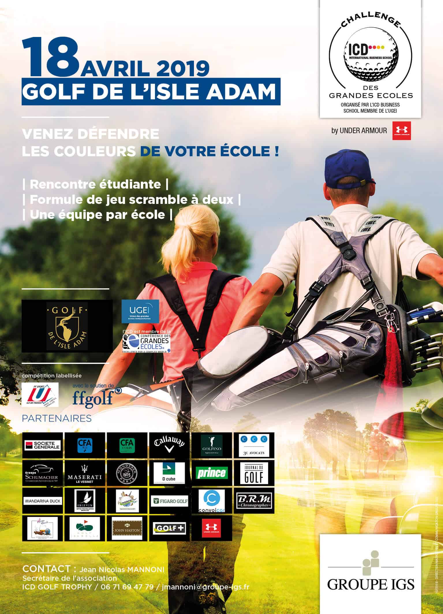 Découvrez l'ICD Golf Trophy et le Challenge des Grandes Ecoles | LPBB